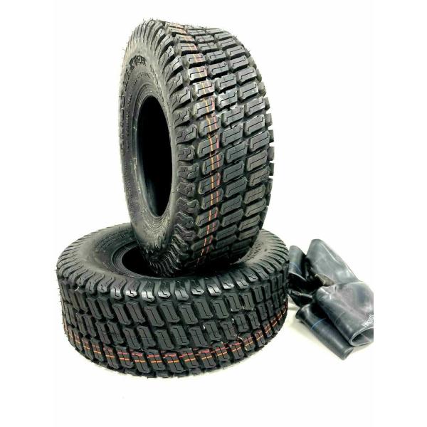商品名:  Two 18x6.50-8 Lawn Mower Tractor Tires Heavy Dutyブランド: Riyan商品サイズ: 18x6.50-8商品番号: NBC552色: As picture素材: Rubber海外の...