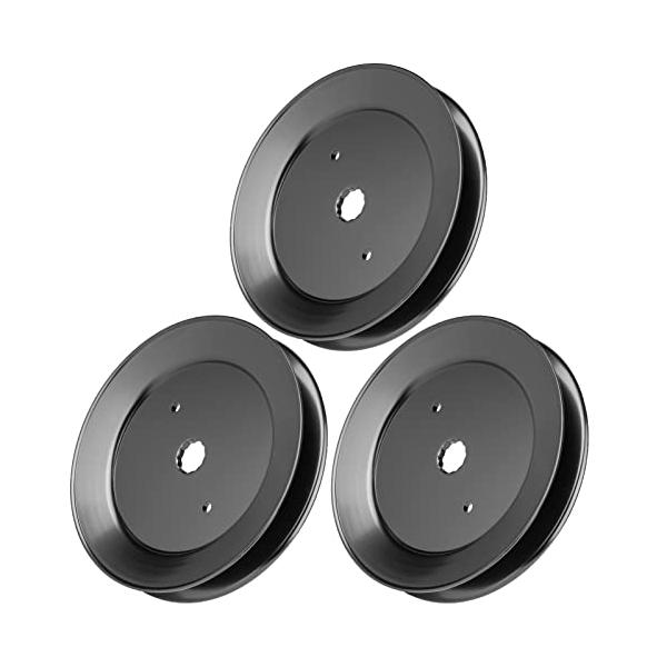 商品名:  Spindle Pulley for Husqvarna AYP Poulan 129861 153535 173436 21546127 532129861 532173436 Fit 42" 48" 54" Deck YTH...