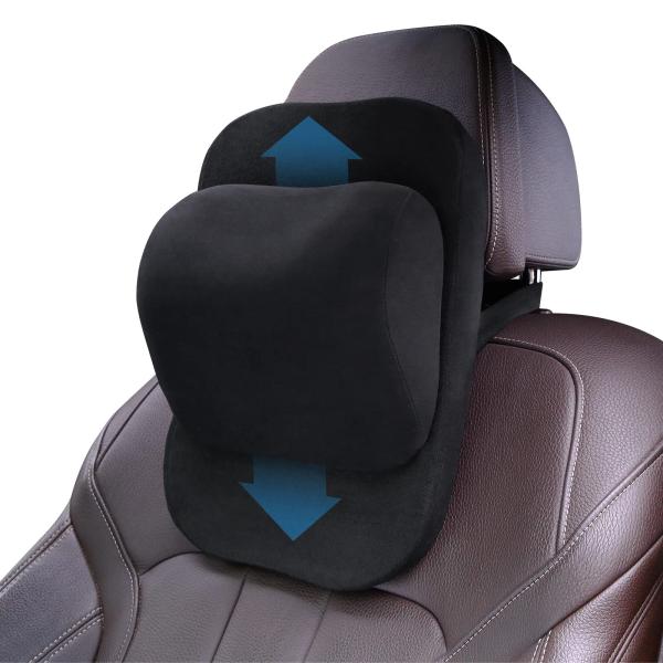商品名:  ZATOOTO Adjust Height Car Neck Pillow, Memory Foam Headrest Neck Support Pillow Adjustable Neck Pain Relieved Head...
