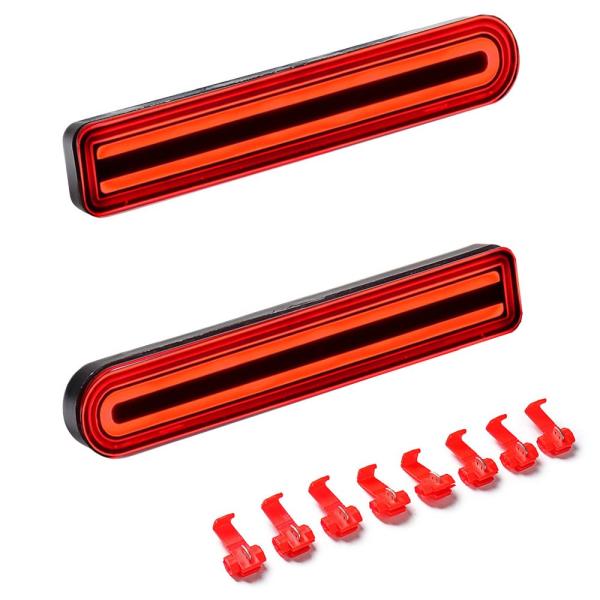 商品名:  Anzios Left Right Type U LED CCFL Brake Driving Light Sequential Turn Signal Lamp Compatible with 2007-2014 Toyota...