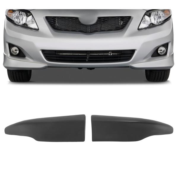 商品名: SCITOOフロントローアーバランス2009 2010 トヨタカローラマットブラックファクトリースタイルフロントバンパーリップボディキット SCITOO Front Lower Valance Fits for 2009 2010...
