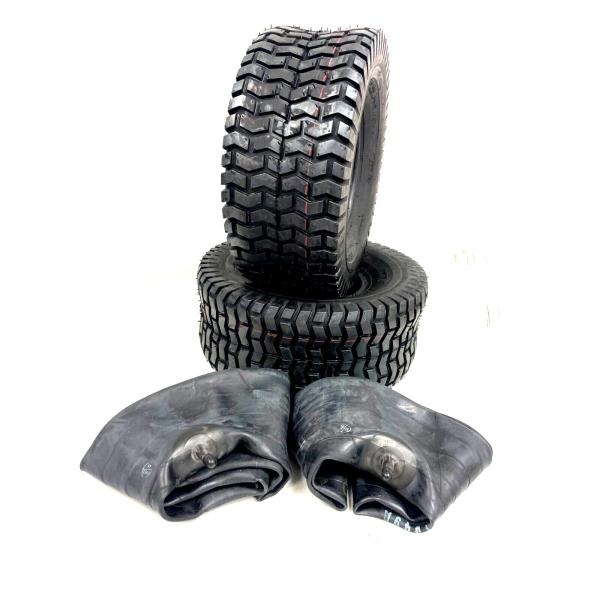 商品名:  Two 15x6.00-6, Turf Tires W Tubes Lawn Mower Tractor Tires 15x6X6 NHS Turf Tires with Tubes Enhance Traction and M...