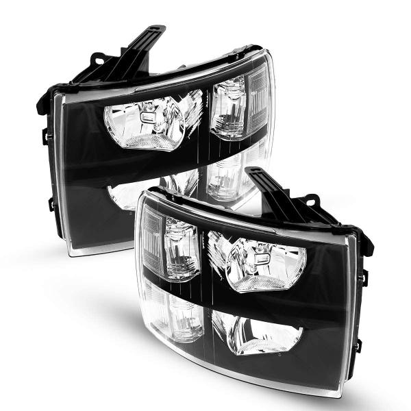 商品名:  PHILTOP Headlights Assembly Compatibile with Silverado 1500 2007 2008 2009 2010 2011 2012 2013, Headlamp Replaceme...
