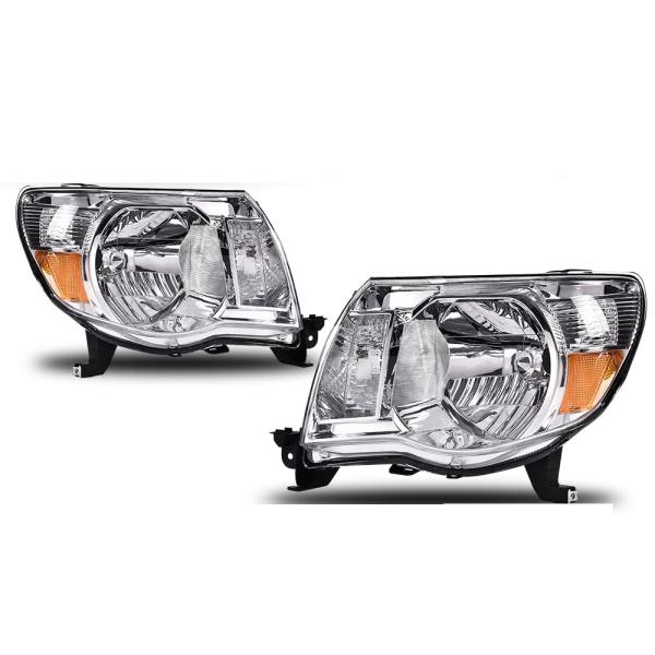 商品名:  GRAND ORANGE Headlights Assembly Compatible with 2005-2011 Toyota Tacoma Driver &amp; Passenger Side Clear Lens Ch...