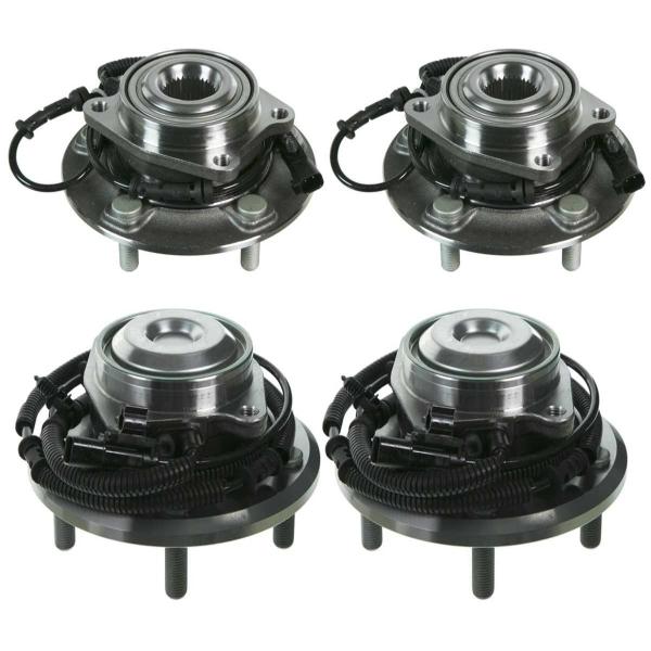 商品名: AutoShack Set of 4 Front and Rear Wheel Hub and Bearing Assemblys with ABS Replacement for VW Routan 2012-2018 Dodg...