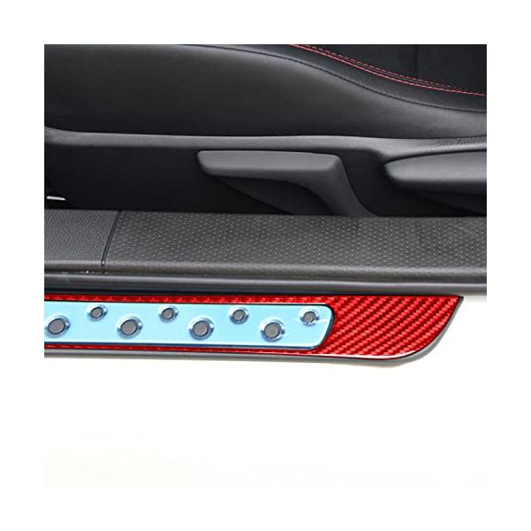 商品名:  NVCNX Real Carbon Fiber Door Edge Guards Door Sill Protector Buffer Pad Mat Trim Cover Sticker Car Interior Access...