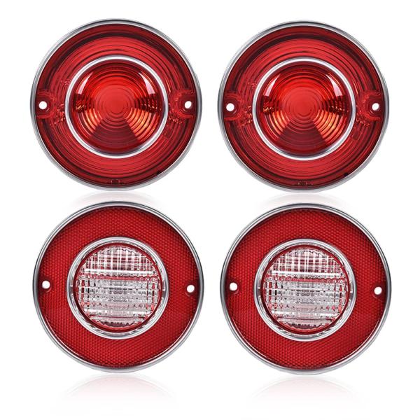 商品名:  PIT66 Tail Lights+ Backup Lights Compatible with Chevy Corvette 1975-1979 Rear Light Lamp Assembly Luz Traseraブランド...