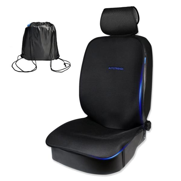 商品名:  SJC 1 Pcs Front Car Seat Cover for Driver- Universal Fit,Anti Sweat Seat Protector Full Back Support Non Slip Car ...