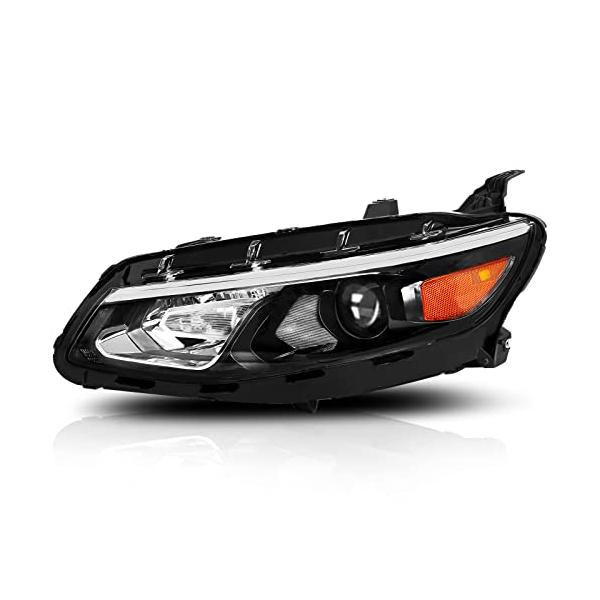 商品名: Genful ヘッドライトアセンブリ 2016-2018 2016 2017 2018 16 17 18 シボレーマリブ運転席側 Genful Headlight Assembly Compatible With 2016-201...