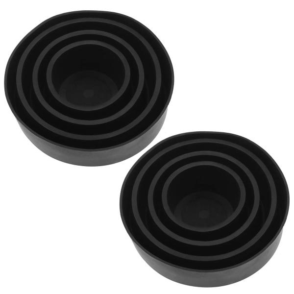 商品名:  Micro Traders 2PCS Car LED Headlight Dust Covers 45-90mm Rubber Seal Waterproof Dustproof Headlamp Cap Car Headlig...