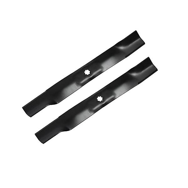 商品名:  (2 Pack) Replacement High Lift Lawn Mower Blades for John Deere AM141034 AM141032 AM137327 M154061 M154062 - Fits ...