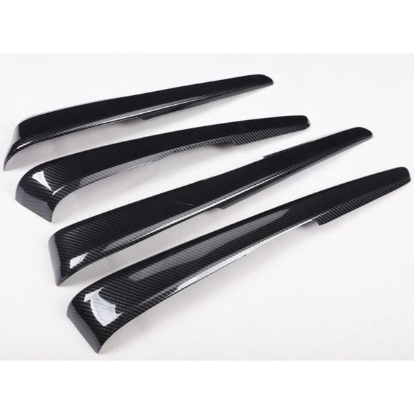 商品名: SZFKACCESS ホンダ アコード 2008 2009 2010-2013 カーボンファイバースタイル インナーアクセサリー センターコンソールカバー アームレストギアシフトボックス エアベントアウトレットトリム 18個(ドア...