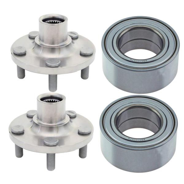 商品名:  4PCS Front Wheel Bearing &amp; Seal Kit Assembly Fit for Chrysler PT Cruiser/Dodge Neon/Plymouth Neon 2000-2002, S...