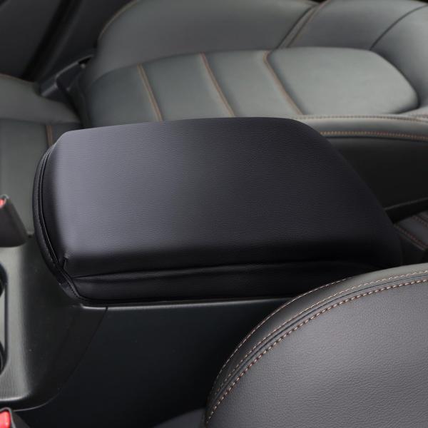 商品名: Auprite センターコンソールカバー マツダ CX5 2018-2023 2024用 オートセンターコンソールカバーパッド PUレザー カーアームレストシートボックスカバープロテクター マツダCX5アクセサリー用 (ブラックク...