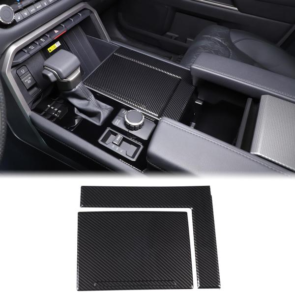 商品名:  Aunginsy Car Center Console Cup Holder Panel Trim Cover Compatible with Toyota Tundra/Sequoia 2022-2025 Inner Cent...