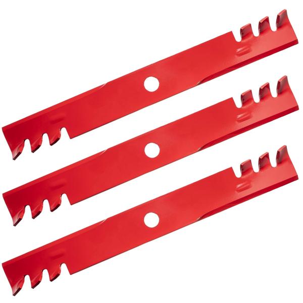 商品名:  Mr Mower Parts 3 Pack Commercial Mulching Blade Set 60" Cut Compatible with Exmark Windsor 103-6393 103-6398 103-6...