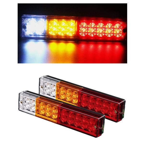 商品名:  KAX 20 LED Truck Trailer Tail Light Turn Signal Light Stop Taillight Reverse Brake Light, Stop Rear Flash Lamp 3W ...