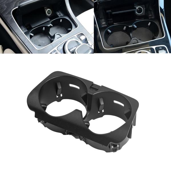 商品名:  Xotic Tech Interior Center Console Black Dual Water Cup Holder Tray Drinking Bottle Insert Replacement, Compatible...