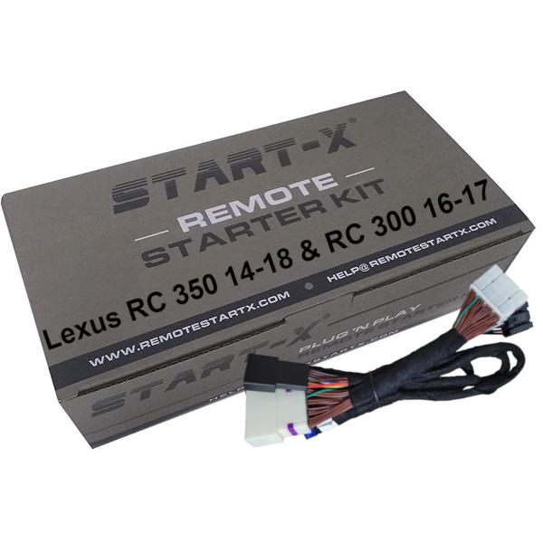商品名: Start-X リモートスターターキット レクサス RC 350 (2014-2018) およびRC 300 (2016-2017) 用 | プッシュトゥスタートエンジン | プラグアンドプレイ | 3Xをリモートスタートにロック...
