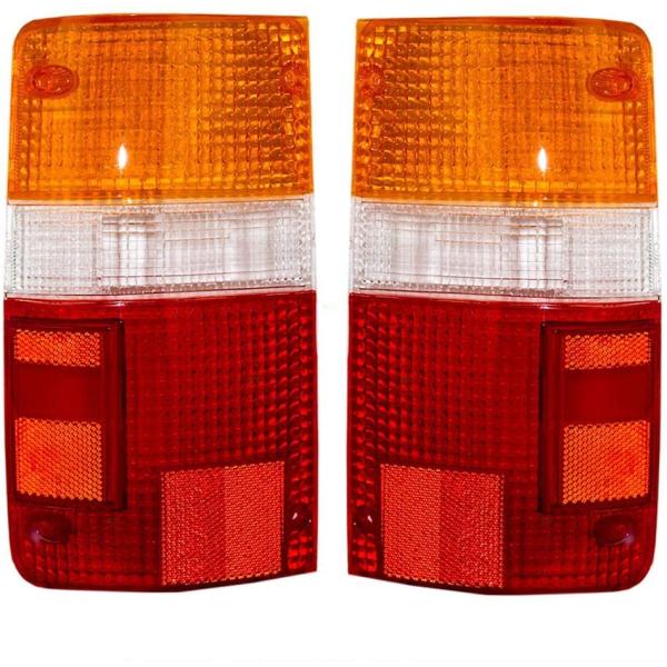 商品名:  2 X Tail Rear Lights Lamp Lens for 89-95 Toyota LN85 4Runner RN80 RN90 Hilux SR5 Pickupブランド: Generic高さ: 7.62cm横幅: ...