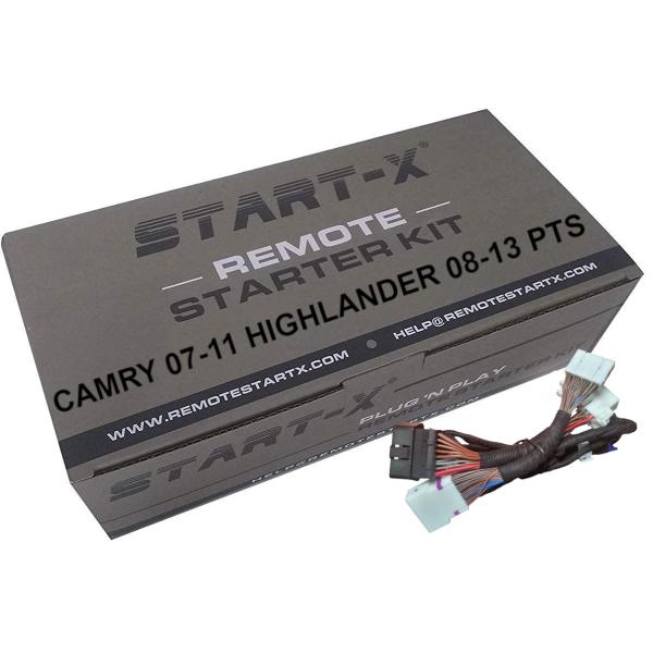 商品名: Start-X リモートスターターキット Camry 2007-2011 Highlander 2008-2013 ハイブリッド プッシュトゥスタート || プラグアンドプレイ | 3Xをリモートスタートにロック || 2007 ...