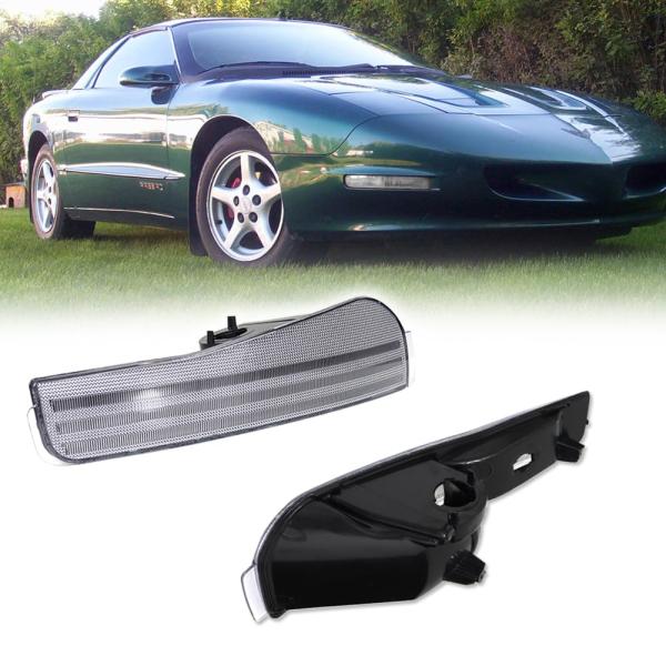 商品名: KENRTIR クリアレンズ フロントバンパー コーナーサイドマーカー パーキングライト ハウジングアセンブリ 1993 1994 1995 1996 1997 ポンティアック ファイヤーバード トランザム KENRTIR Cle...