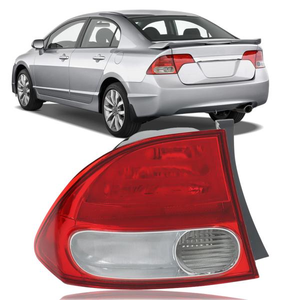 商品名:  labwork Outer Driver Side Tail Light Replacement for 2009-2011 Honda Civic Sedan Hybrid Halogen Rear Tail Brake La...