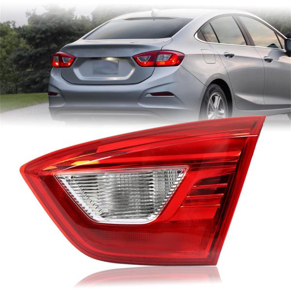 商品名:  labwork Right Passenger Side Inner Backup Tail Light Assembly Replacement for 2016-2019 Chevy Cruze Rear Brake Lam...