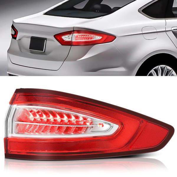 商品名:  Jenuo Automotive Tail Light Assemblies Fit For 2013-2016 2013 2014 2015 2016 Ford Fusion S SE Rear Brake Lamp Oute...