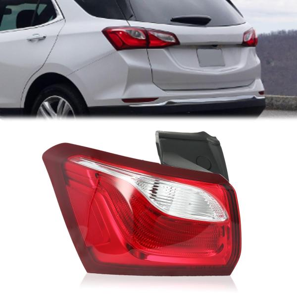 商品名:  KARPAL Halogen Tail Lamp Rear Taillight Outer Left Driver Side Compatible with 2018 2019 2020 Chevy Equinox | GM28...