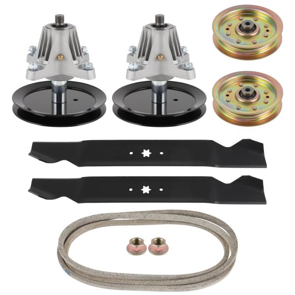 商品名:  SCITOO Deck Rebuild Kit, Lawn Mower Deck Parts Rebuild Kit Compatible with Cub Cadet LTX1045 LTX1046 LTX1046VT, 1 ...