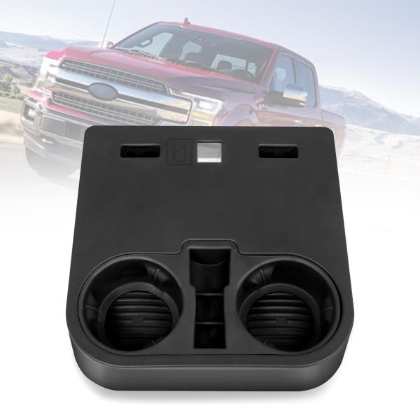 商品名: AUTOBABA フロントセンターコンソールカップホルダー HC3Z-2813562-AB交換用 2015-2020 フォード F150 2017-2022 Fシリーズ スーパーデューティーカー フロントシート下 ボトムカップホル...