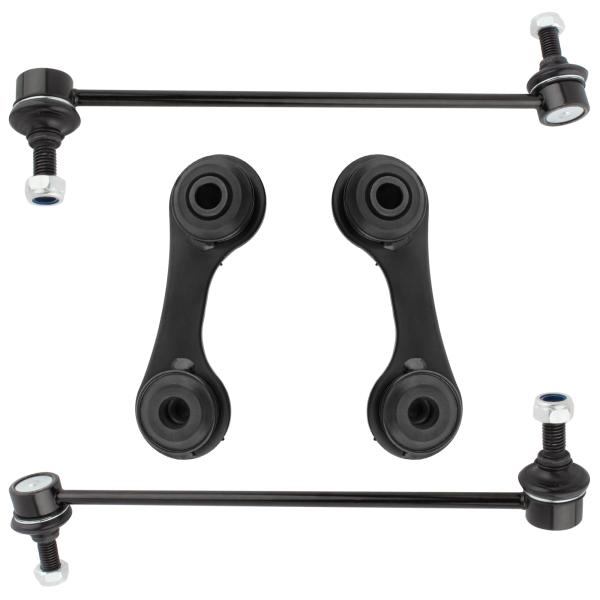 商品名: WEDOAUTO サスペンションキット WDEM600250001-4用 WEDOAUTO 4Pcs Suspension Kit Front and Rear Stabilizer Bar Link Sway Bar End L...