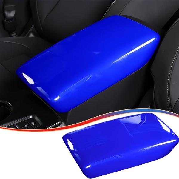 商品名: MUXEE 第11世代 シビック センターコンソールアームレストボックスパネルカバートリム ホンダ シビック 2022 2023用 - ABS ブルー スポーツ インテリア アクセサリー MUXEE 11th Gen Civic ...