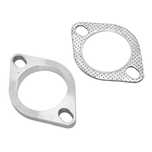 商品名:  Glomora 2Pcs Stainless Steel Exhaust Downpipe Flange and Gasket Set, 2 Bolt Kit for Turbo, Catback Headers - 2.5in...