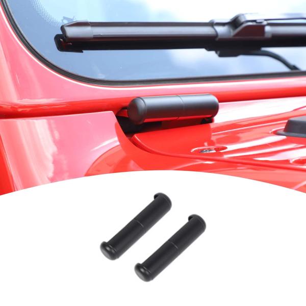 商品名:  PDKLIN for Jeep JL Windshield Hinge Trim Cover for Jeep Wrangler JL JLU Gladiator JT 2018-Present Matte Black Exte...