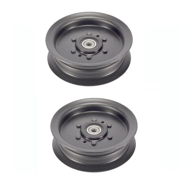 商品名:  LEFITPA 2 Pack Replacement 21546440 Flat Idler Pulley for Poulan Pro 541ZX 54" Zero-Turn Mowers for Husqvarna GTH ...