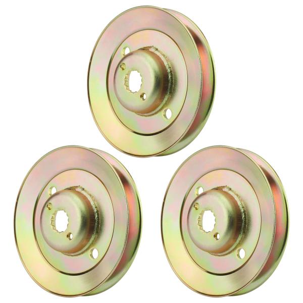 商品名:  Misakomo M163464 Deck Spindle Pulley 3 pcs, Compatible with John Deere Z425 Z435 Z445 EZtrak Zero Turn Mowers, Rot...