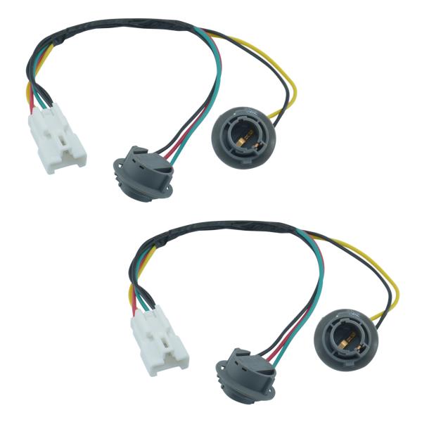 商品名: ALTBET テールライトランプ リアソケット 配線ハーネス 2個 2個 Kia Forte 交換用 92440-1M200 ALTBET 2pcs Taillight Tail Light Lamp Rear Socket Wi...