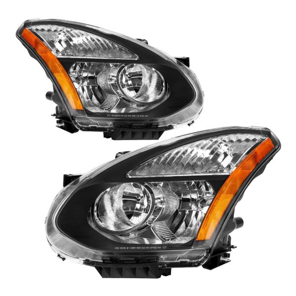 商品名:  KAC Headlight Assembly Set Pair Direct Fit Rogue 2008-2013, Rogue Select 2014-2015, IP67 Waterproof Headlamp Amber...