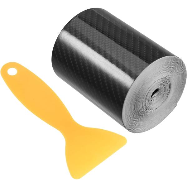 商品名:  Car Door Edge Guards Door Sill Protector 6D Carbon Fiber Car Wrap Film Vinyl Automotive Wrap Film Car Door Sill Pr...