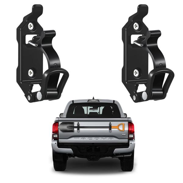 商品名: ルーフラック用シャベルマウント 金属ゴムクランプ取り付けキット ブラケット クイックリリースショベルホルダー トラック オーバーランディングギア オフロード ルーフラック アクセサリー 直径0.65インチから1.57インチのツール...