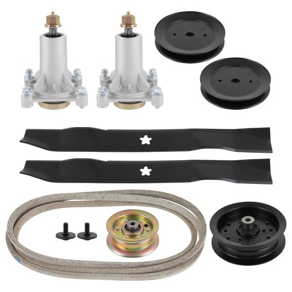 商品名:  INEEDUP Deck Rebuild Kit Fit for Poulan Pro PP19A42 PB185A42 PB195H42LT PB20H42YT, 1 Belt 2 Spindle Assembly 2 Mow...