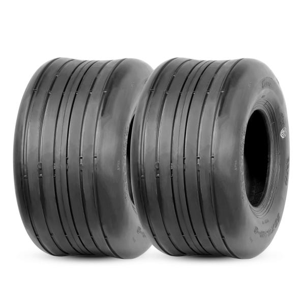 商品名:  HALBERD 13x6.50-6 Lawn Mower Tires 4PR Straight Rib Tread Turf Friendly Lawn Tires, 13x6.5x6 Lawn Garden Utility C...