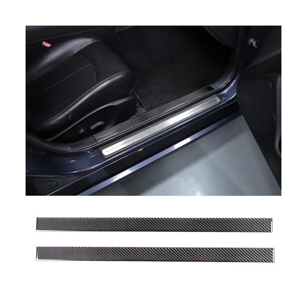 商品名:  Moittellc Door Sill Guard Trim Sticker Compatible with Infiniti G Series G25 G35 G36 G37 Sedan 2007-2013, Soft Car...