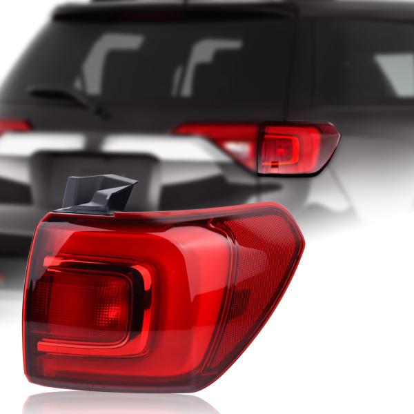 商品名:  Duolctrams LED Outer Tail Light Rear Lamp Assembly Compatible with 2017 2018 2019 GMC Acadia Right Passenger Side ...