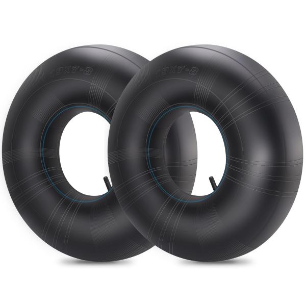 商品名: 20x8.00/10.00-8 交換用高耐久タイヤインナーチューブ TR13ストレートバルブステム付き 芝刈り機、ゴルフカート、トラクター、ワゴン、ATVなど用 20x8.00/10.00-8 Replacement Heavy ...