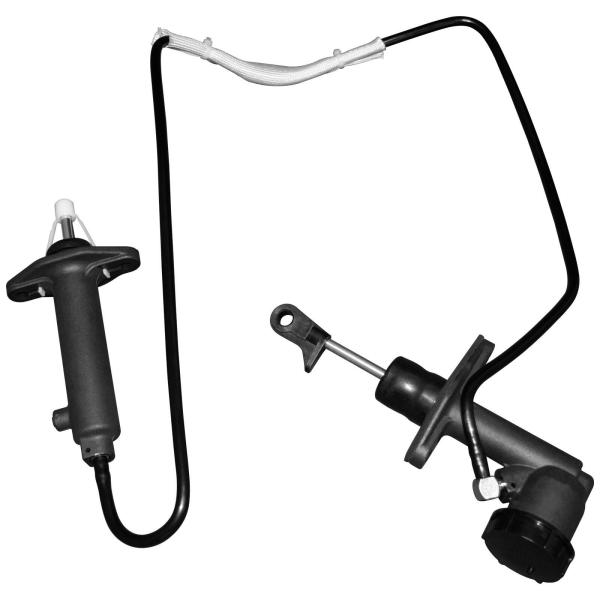 商品名: tycardor HT クラッチマスターとスレーブシリンダーアセンブリ 充填済み油圧クラッチシリンダーラインアセンブリキット ジープラングラー2.5L 4.0L 1994-1995に対応 52104113 CC649002交換用 ...