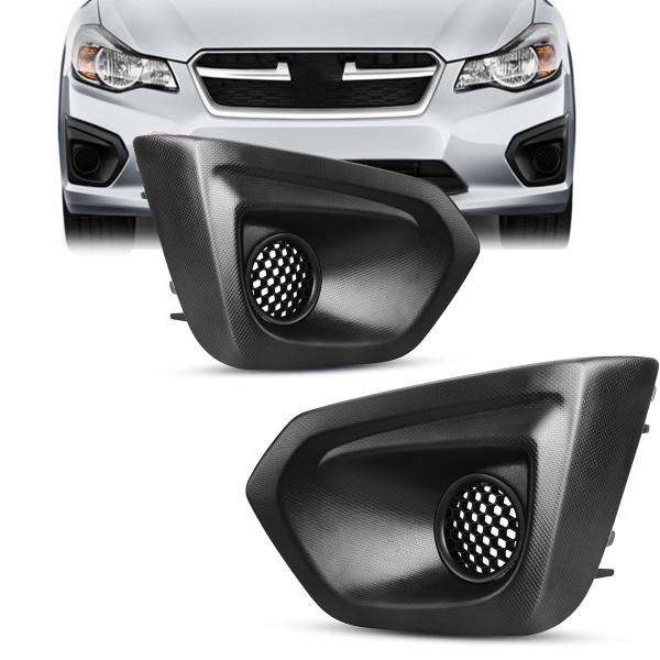 商品名: KARPAL フォグライトカバーベゼル フロントバンパー 2012 2013 2014 スバル インプレッサ 左右フォグランプベゼル 57731FJ000 57731FJ010 57731FG200 57731FG210 KARP...