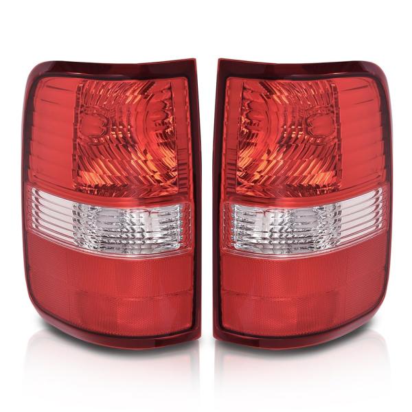 商品名:  G-PLUS Tail Lights Lamp w/o Bulbs Compatible with Ford F150 King Ranch, Lariat, XL 2004 2005 2006 Rear Brake Lamps...